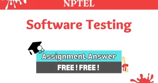 NPTEL Software Testing Assignment 9 Answers 2022